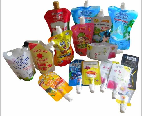 Doypack Bag Automatic Form Fill Seal Machines With PLC Controller , High Speed supplier