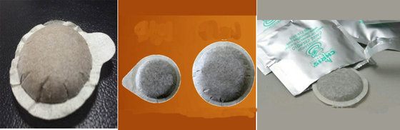 VFFS Tea / Granule / Round Bag / Coffee Pod Packing Machine With Carbon Steel Materials supplier