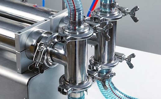 50-1000ml Capacity Semi-Automatic Filling Machine For Food / Pesticide Vials Liquid supplier