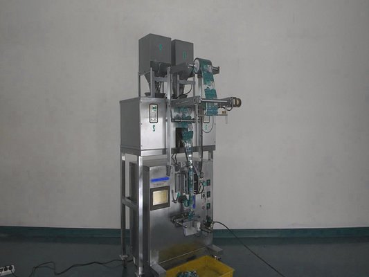 Nuts / Granule Packing Machine 2 Electric Scales with Stainless Steel Material supplier