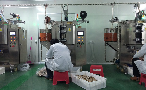 Fully Automatic Liquid Sauce Forming Filling And Sealing Machine Electric Driven Type supplier
