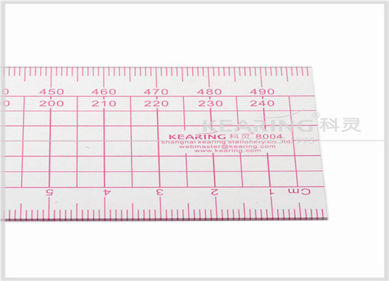 Metric Pattern Ruler  Flexible Plastic Material / Sandwich Line Scales 8004