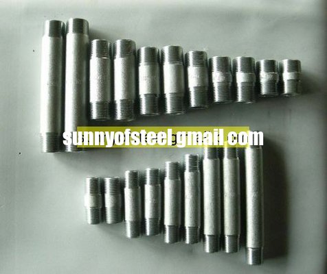 Astm A-312 TP 316N threaded nipple