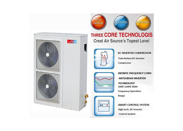 Air source DC Inverter Heat Pump Free standing For Room Heating System EN14511 Standard