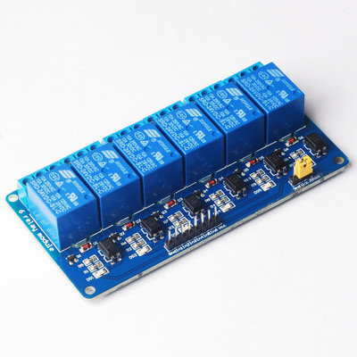 lot 6 channel relay module 6-channel relay control board with optocoupler supplier