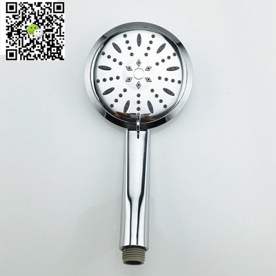 Fixed Handheld Shower Head For Low Water Pressure Crystal Panel good sell style