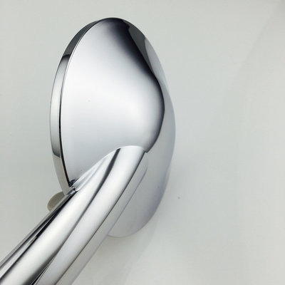 Fixed Handheld Shower Head For Low Water Pressure Crystal Panel good sell style
