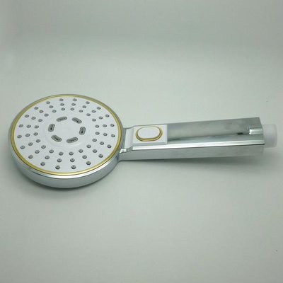 Water Filter Handheld Shower Head Low Water Pressure White ABS
