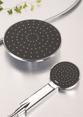 Stainless Steel Hand Held Shower Sprayer / Handheld Rain Shower Head For Massaging