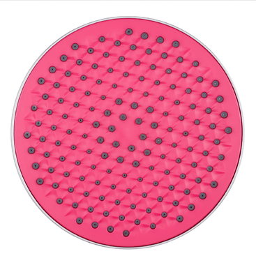 Large Round Colorful Water Saving Shower Heads With Handheld Combination
