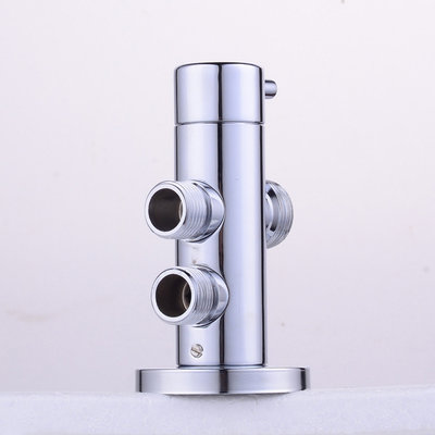 Faucet Shower Head Diverter , Shower Arm Diverter For Handshower With Suction Bracket