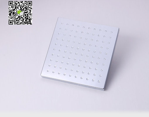 Large Rectangular Rain Shower Head Ceiling Mount Aluminium Alloy Material