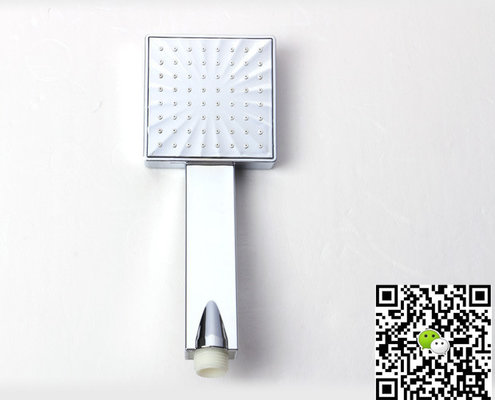 Small Luxury Rain Shower Head With Filter Stainless Stell Panel Water Saving