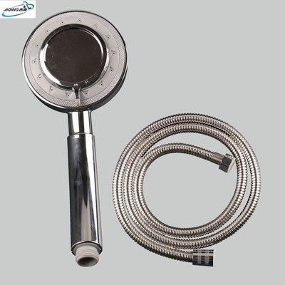 3 Modes High Pressure Handheld Shower Head With On Off Switch Water Saving