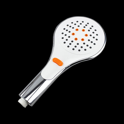 Bathroom Round Shower Head Sets Overhead Handheld Type Water Efficient