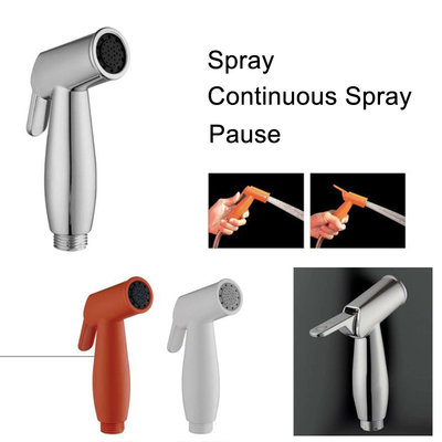 Wassersparen-Bidet-Handbrause-Chrome-Oberflächenantioxidation mit Schalter-Knopf