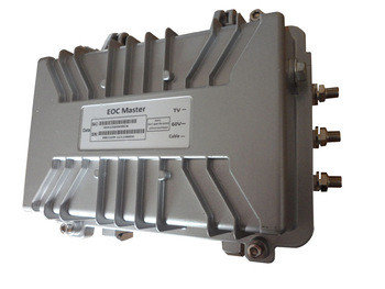 EOC Master side unit with 1 EOC module (1RF input + 1 Com output )
