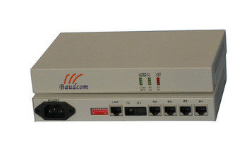 4 Voice over Fiber phone over fiber multiplexer 4 FXS or 4 FXO up to 120Km
