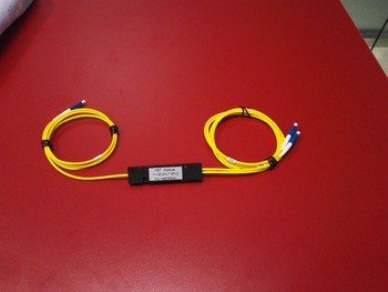 1 x 2  chnanels Planar lightwave circuit PLC Splitter optical power management