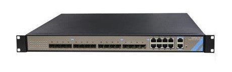8 Ports GPON OLT with 8 GE Copper uplink + 8 GE SFP uplink + 1* 10G SFP