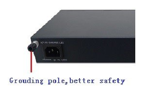 Web Manager Framed E1 TDM over IP convetrer  4E1 over gigabit Ethernet Converter