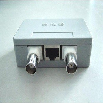 E1 Balun Adapter 75 Ohm Dual Coax to 120 Ohm Twisted Pair Impedance Converter