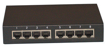 web management 8 Channels RS232 RS422 RS485 to Ethernet converter