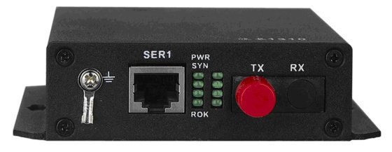 2 channel switch fiber modem with 2*switch + 1*serial data (RS232/422/485)