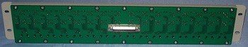 75 ohm to 120 ohm converter 16 E1 Coax to RJ45 Front Mount Balun Panel