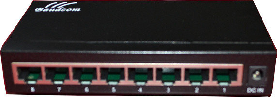 metal-shell Unmanaged 8 Ports Gigabit Ethernet Switch for small office home use