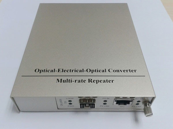Standalone SFP+ to UTP or XFP to UTP 10G Ethernet Fiber Media Converter
