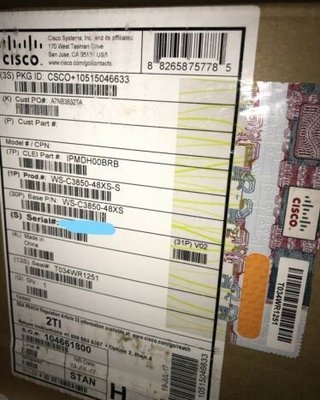 Original new cisco Switch WS-C3850-48XS-S