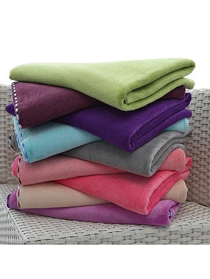Custom Size Face Hand Towel Candy Color Microfiber Dry Towel