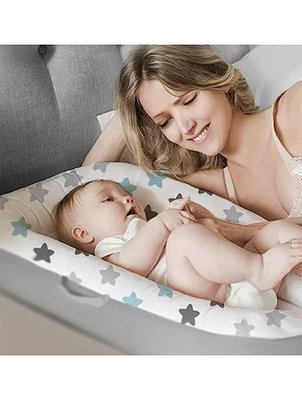 Made Washable Infant Accessories Portable Cotton New Born Safety  Crib Snuggle Nest