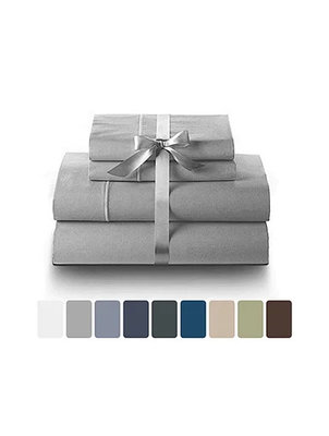 Double Single Bedroom Bedding Set 4pcs Luxury King Size 100% Polyester Quilt Bedding Sets