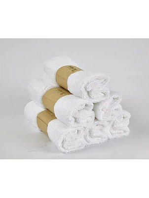 100% Organic Bamboo Fiber Newborn Wash Cloth With SGS Certification
