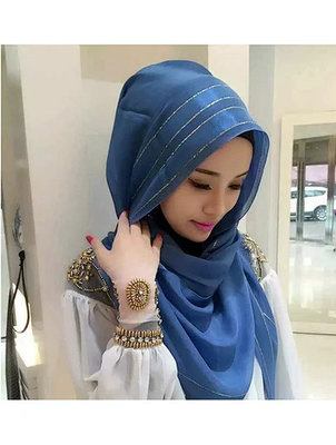 Cotton Muslim Clothing Hijab All Season Super Strong Absorption