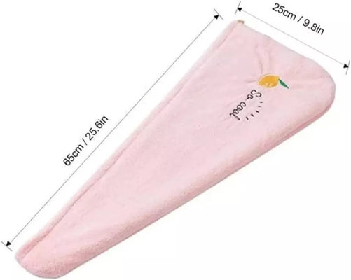 Eco Friendly Hair Shower Towel Quick Drying Microfiber Hair Wrap