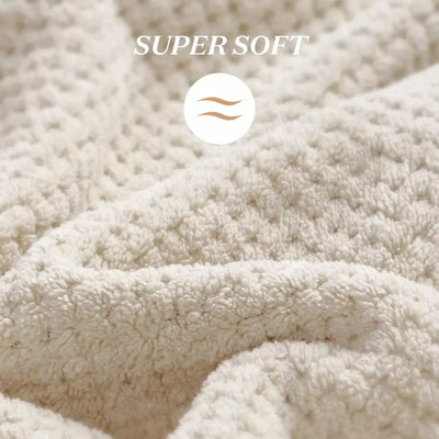 Soft Anti Frizz Hair Drying Cloth For Women Thicker Microfibre Head Towel