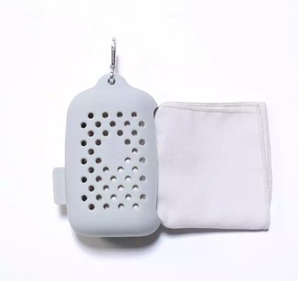 Hot silicone sleeve packing fitness outdoor sports towel cooling towel