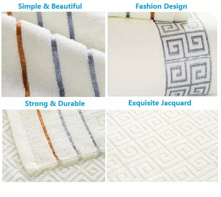 Face Bath Cotton Towel Set Super Absorbent Comfortable With Long Service Life