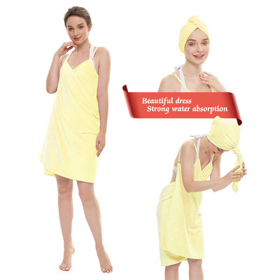Customized Wearable Magic Super Soft Super Absorbent Quick Dry Robe