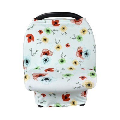 Baby Care Breast Feeding Cover Stretch Multi Use Print Logo
