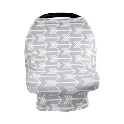Breathable Cotton Baby Car Seat Cover Beauty Printing ODM OEM Service
