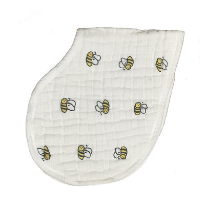 Ultra Soft Organic Cotton 8 Layers Baby Bib And Burp Cloth Set
