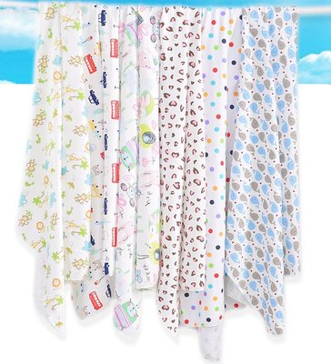 Muslin Swaddle Blankets Soft Muslin Neutral Receiving Blanket for Boys and Girls
