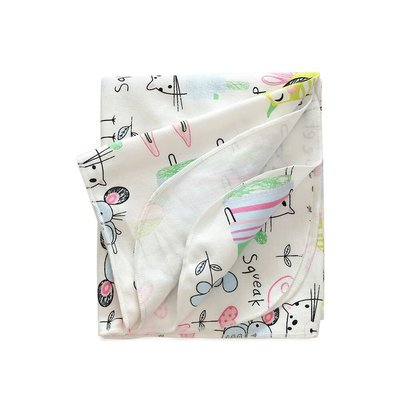 Muslin Swaddle Blankets Soft Muslin Neutral Receiving Blanket for Boys and Girls
