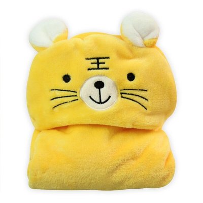 Unique Newborn Infant Bath Towels Custom Pattern Animal Bamboo Hooded
