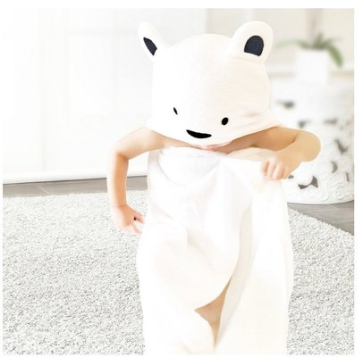 Quick Dry Cute Animal Cotton Kids Bath Towels Hooded Soft Comfortable