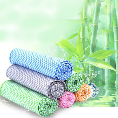 40% Bamboo 60% Nylon Sport Sweat Towel Multipurpose Quick Dry